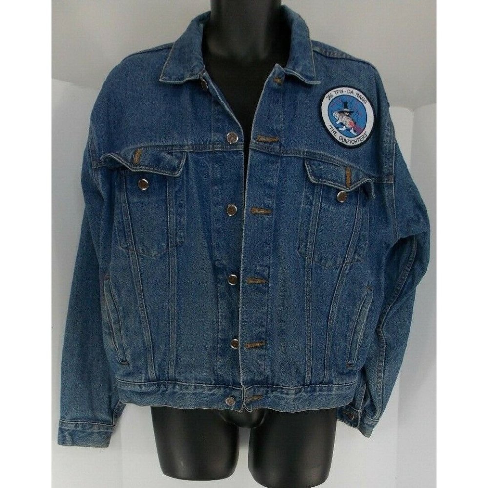 High Sierra Denim Jacket 366 Tfw Da Nang Patch Men's … - Gem